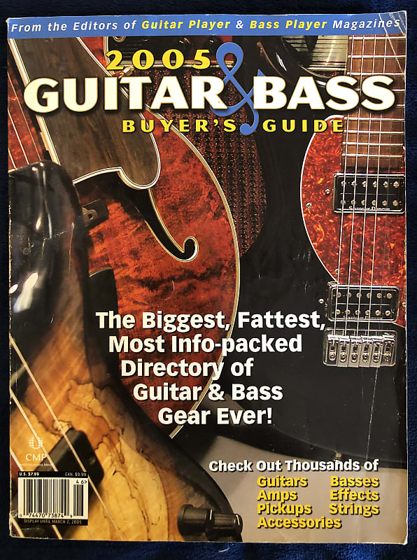 Guitar & Bass Buyer's Guide Magazine 2005 Issue | Reverb