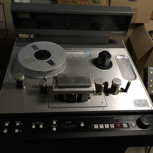 Sony APR-24 2" Tape Machine Recorder 24 Track Classic! | Reverb