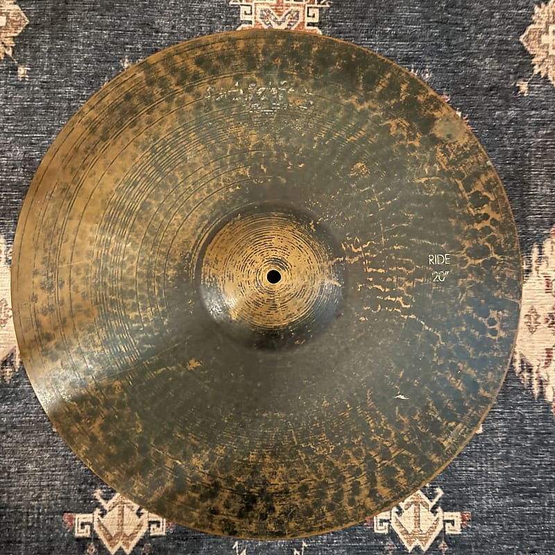 Paiste 20" Heavy Ride Cymbal Metal Hard Rock great bell 2420g | Reverb