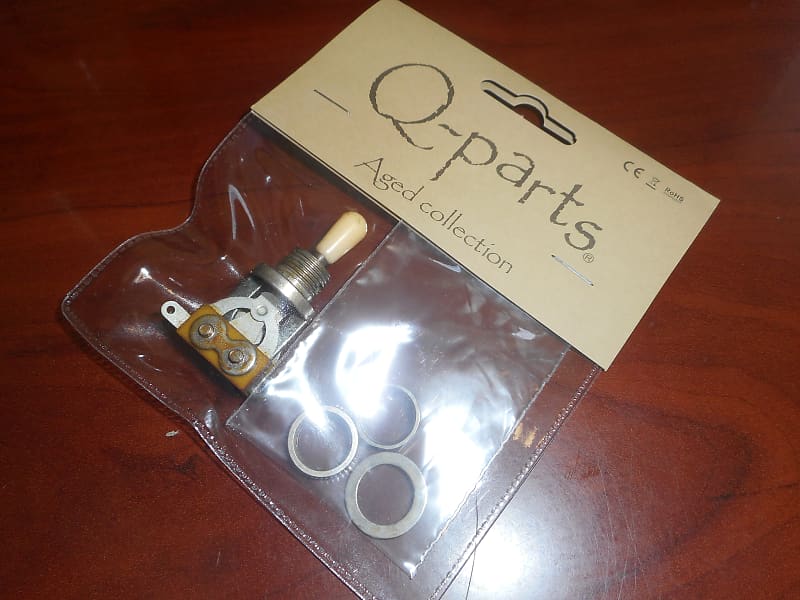 Q-Parts Aged Collection Les Paul 3-Way Toggle Switch With | Reverb