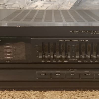 Sony SONY TA - AX301 ACOUSTIC CONTROLLED STEREO 90s | Reverb