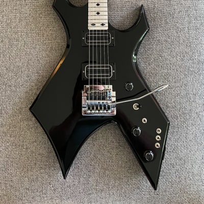 B.C. Rich Custom Aluminum Warlock 2024 - Black | Reverb