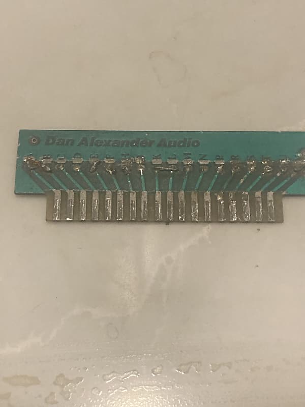 Neve EDGE CONNECTOR PAIR 1066 1073 1081 1970 - BLUE | Reverb