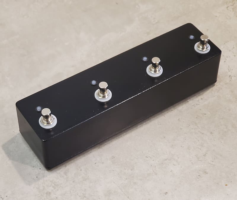 Custom 4-Button Footswitch for Wizard Amps (no cables) | Reverb
