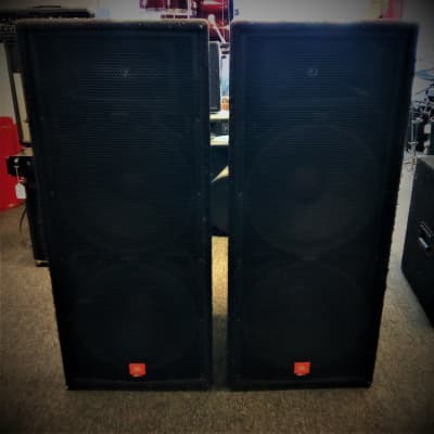 JBL JRX100 2-Way Passive PA Speakers Pair With Dual 15" | Reverb