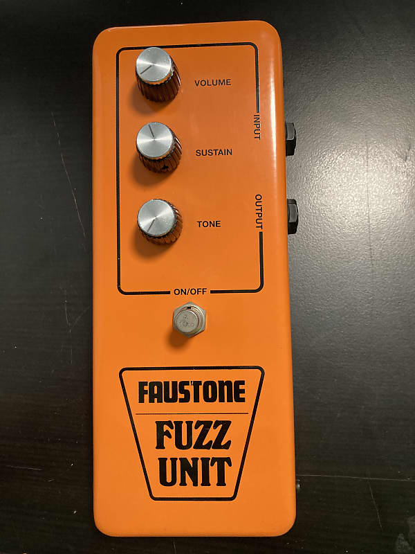 Faustone Fuzz Unit 08-2011 #70 - Orange&Black | Reverb