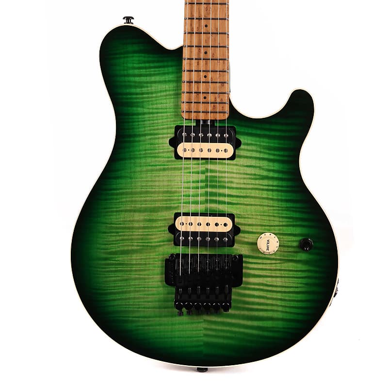 Ernie Ball Music Man Axis Matcha Flame 2024 | Reverb