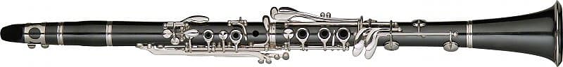 Bb Clarinet With Case Silver Plated 17 Key 6 Rings 2 Barrels | Reverb