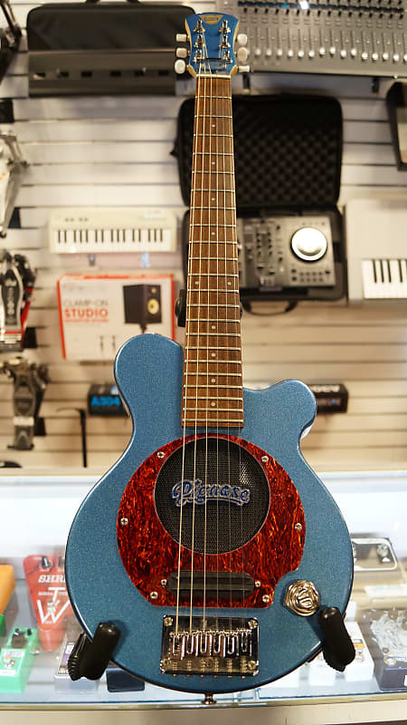 Pignose PGG-200 - Metallic Blue Mini Electric w/Built in AMP! | Reverb