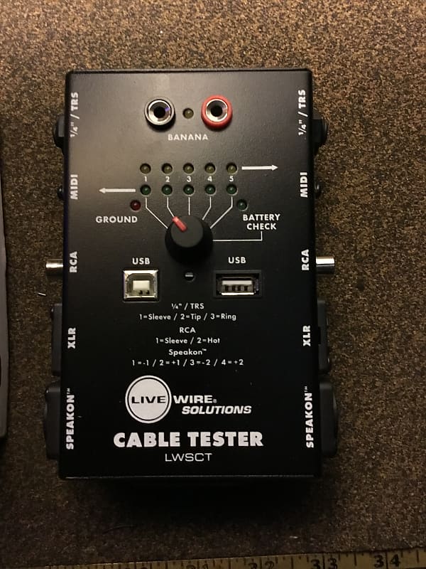 Live wire Cable tester | Reverb