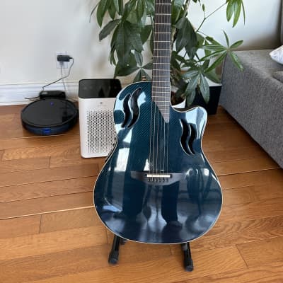 Ovation Adamas Q-597 - Trans Blue | Reverb