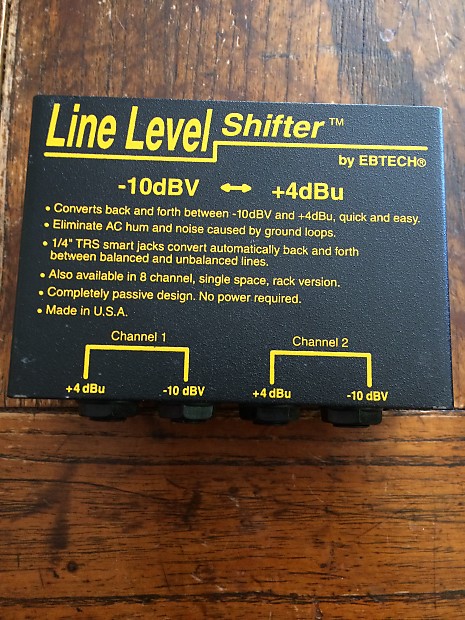 EBtech Line Level Shifter | Reverb