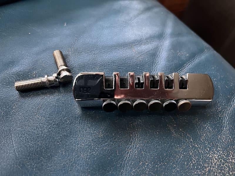 Schaller Before 1991 Chrome Fine Tuning Bridge | Reverb
