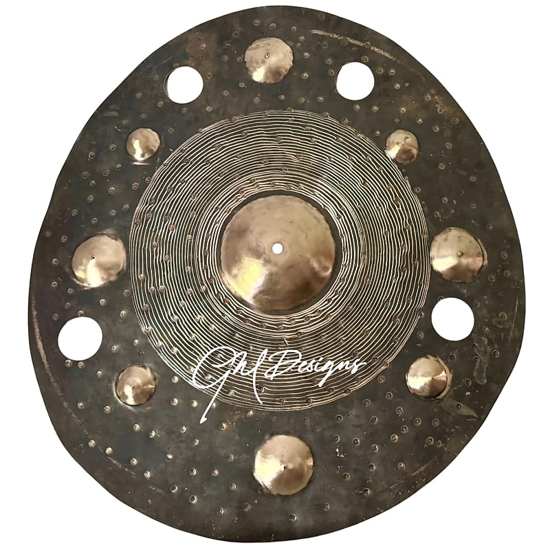 24" GM Designs Multi-MINI Bell Cymbal - Beautiful, Dark, | Reverb UK