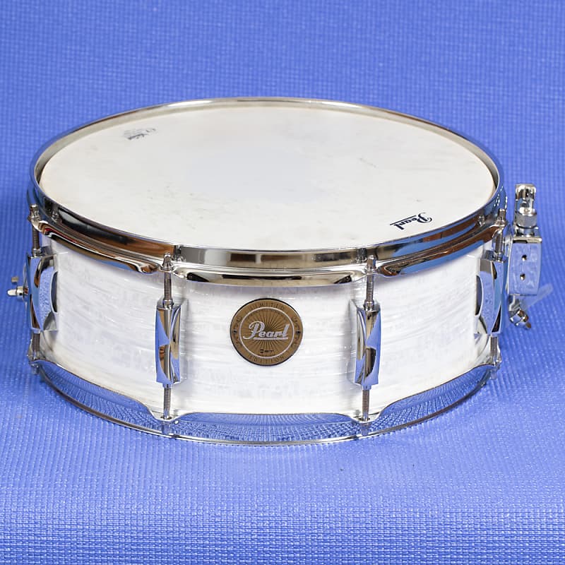 Pearl 5.5" x 14" Limited Edition SST White Marine Pearl Snare | Reverb