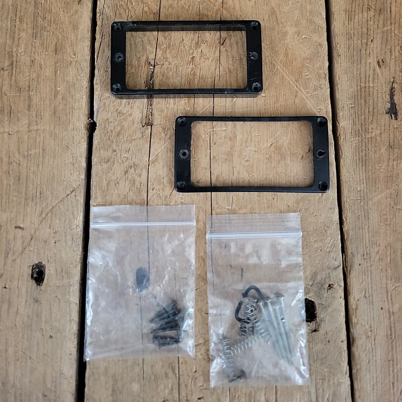 Gibson Les Paul Custom Pickup Rings 1950s 1960s PAF Screws | Reverb