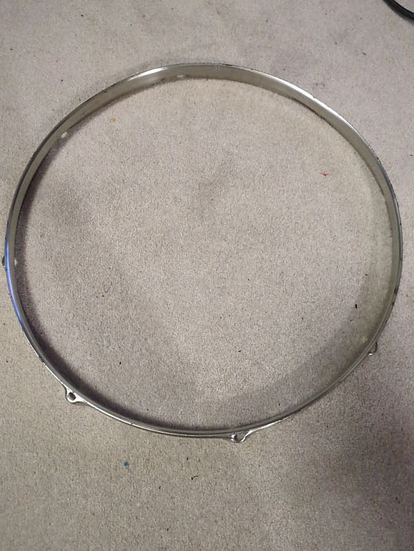 Drum Rim 16" - Brushed Chrome | Reverb