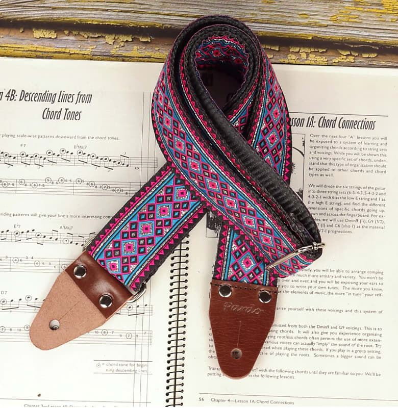 Pardo Guitars Alien Guitar Strap – Retro Style, Customized & | Reverb
