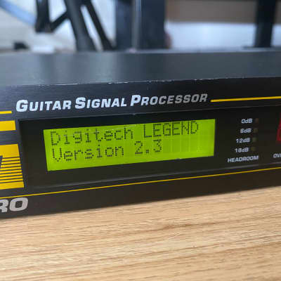 DigiTech GSP21 Pro (with Legend Upgrade, Foot Controller & | Reverb