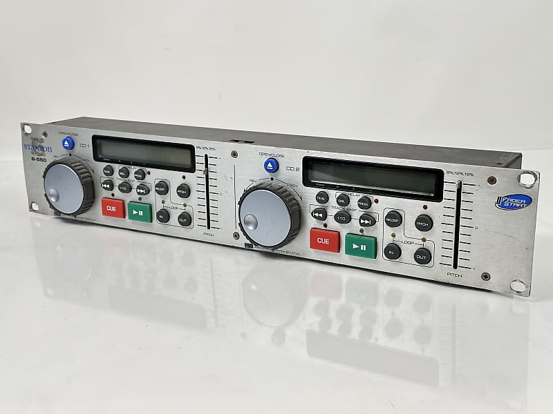 Stanton S-550 Dual CD Player Control Box Panel | Reverb