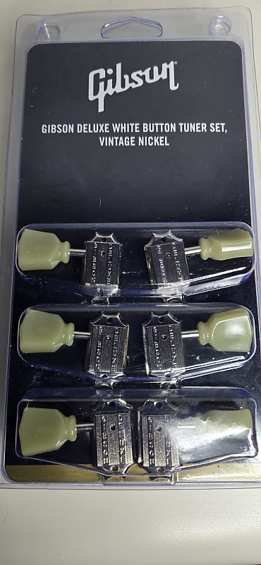 Gibson Deluxe Green Keystone Button 2018 - Chrome | Reverb