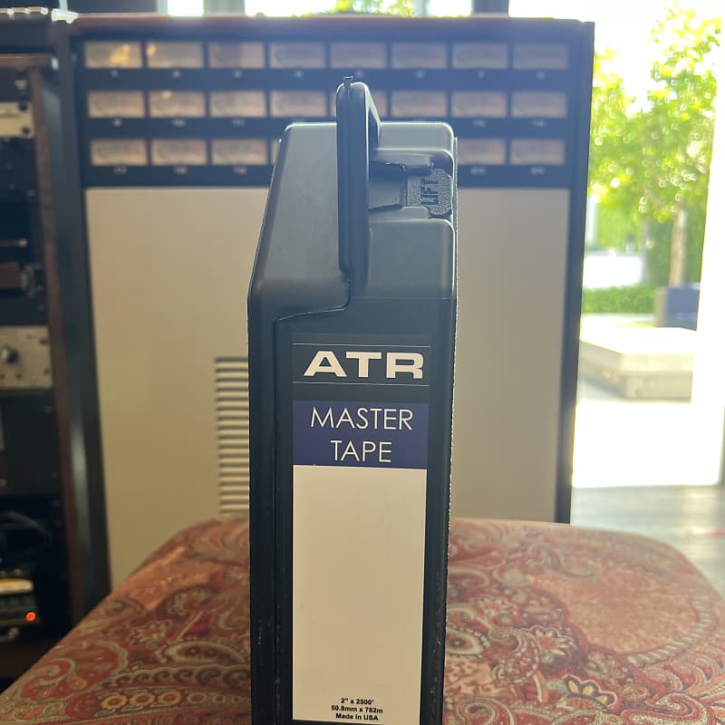 ATR 2” ATR Magnetics Studio Master Tape 2016 - Silver Metal | Reverb
