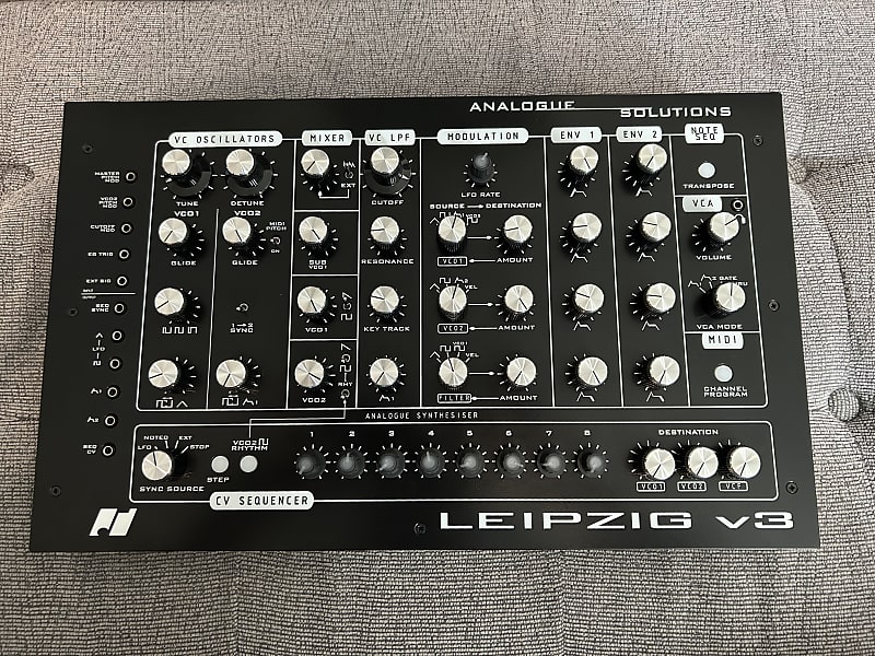 Analogue Solutions Leipzig V3 2021 - Black | Reverb