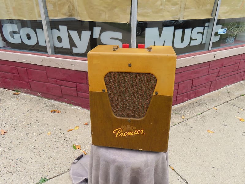 PREMIER MODEL 50 1950's TUBE COMBO TWO TONE BROWN | Reverb
