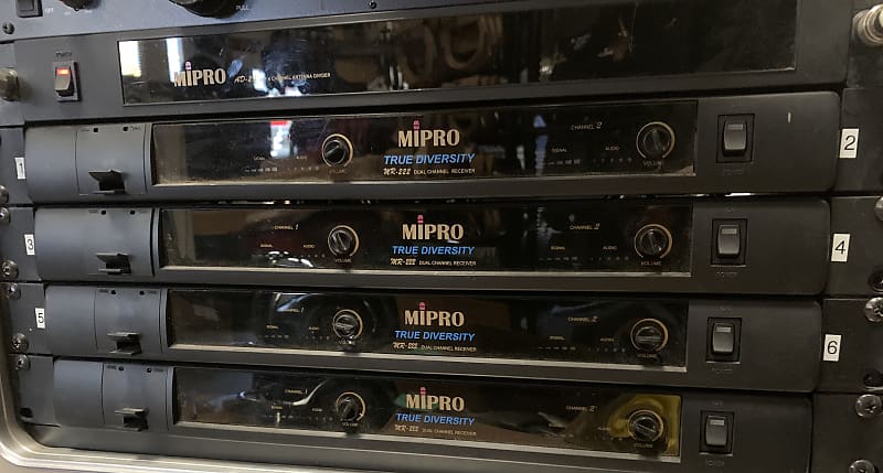 mipro mr-222 ad-20 mt-103 at-20 2010’s 8 wireless transmitter | Reverb