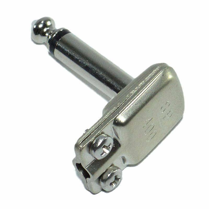 SquarePlug SP400 Mono Plug (Nickel, Angled) | Reverb