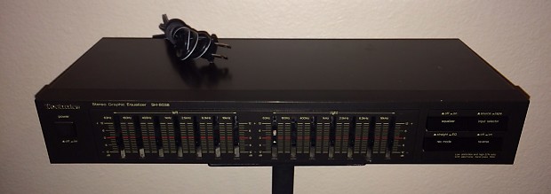 Technics SH-8038 Stereo Graphic Equalizer | Reverb