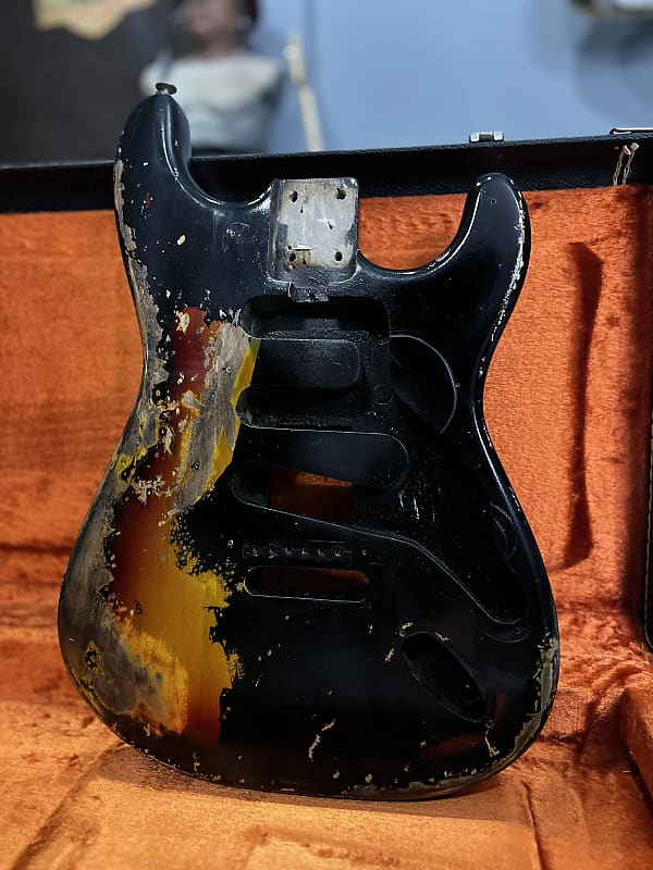 CUSTOM STRATOCASTER BODY RELIC | Reverb