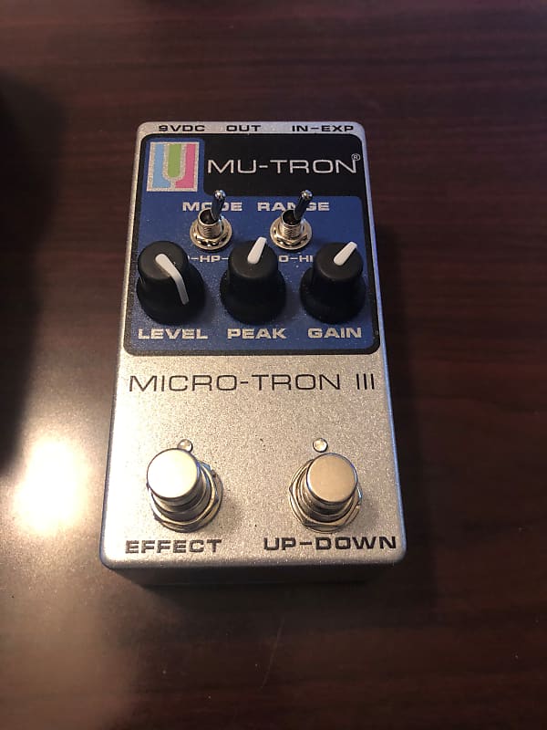 Mu-Tron Micro-Tron III Vintage Silver | Reverb