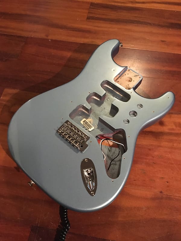 Gen Fender Ice Blue Agave Standard Strat Stratocaster Alder | Reverb