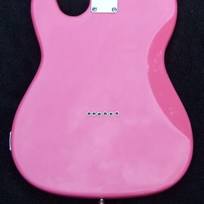 Masterbuilt Deluxe Shell Pink Telecaster Sunburst + Neck, | Reverb