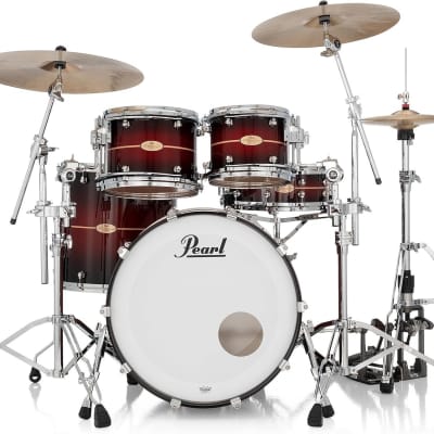 Pearl Reference One 4-PC Shell Pack in Cherry Amber Fade | Reverb