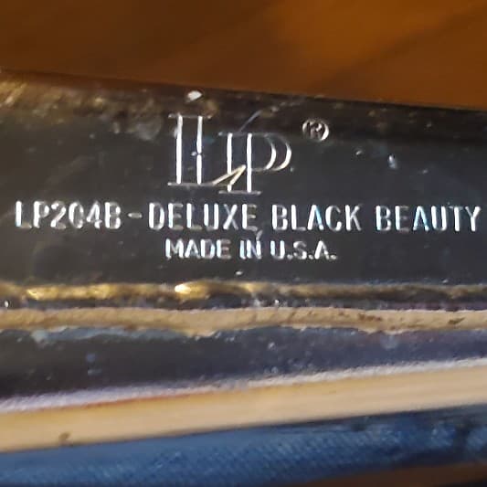 Cowbell & Mount: Latin Percussion LP204B Deluxe Black Beauty | Reverb