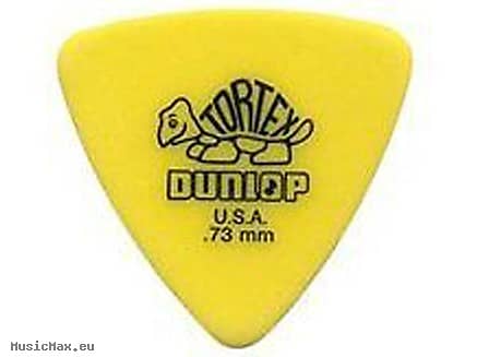 DUNLOP 431R.73 Tortex Triangle (72) Pick Pack | Reverb