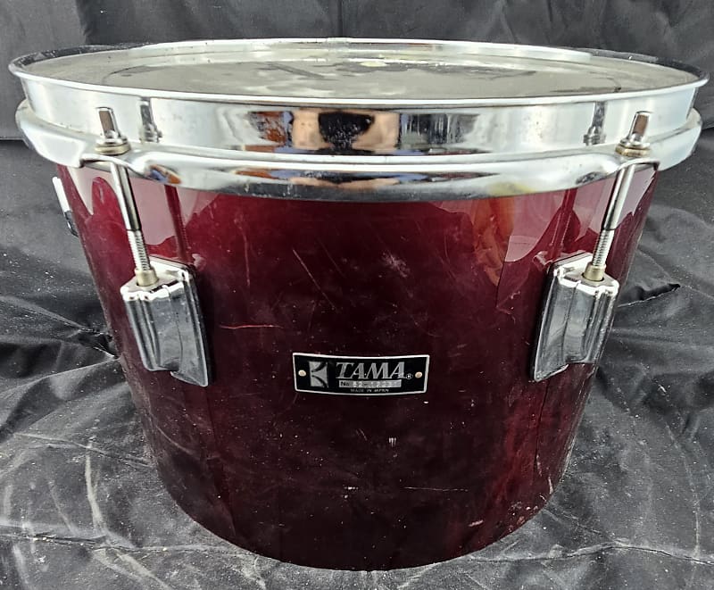 Tama Imperialstar 13 inch Concert Tom 1970s-1980s - Red | Reverb
