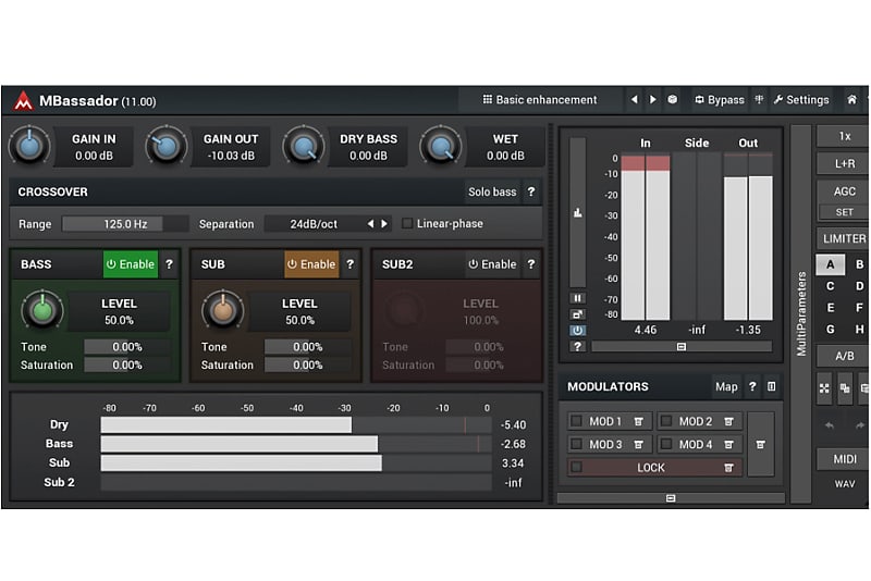 MeldaProduction MBassador (Download) | Reverb