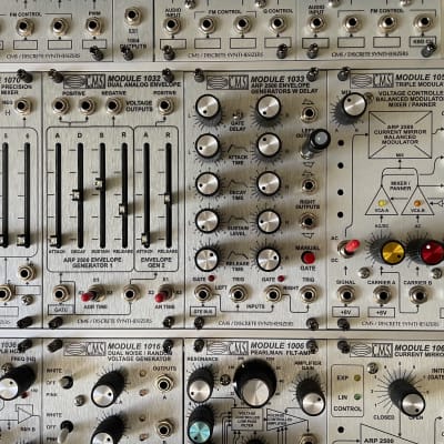 CMS Discrete Synthesizers ARP 2500 Eurorack Modular System | Reverb