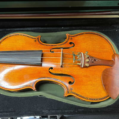 Used Muses Instruments 809 Violin Full Size Dragon Head | Reverb