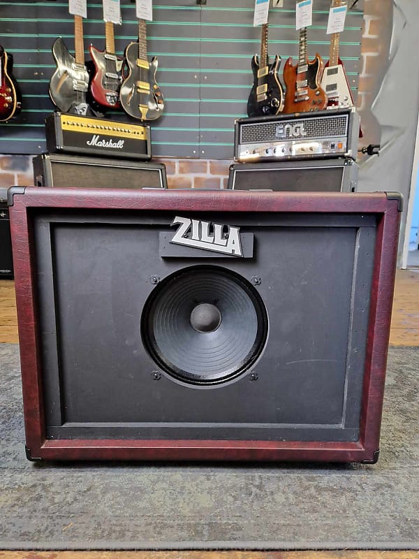 Zilla Cabs Custom Order Red Taurus 1x10 Guitar Speaker | Reverb