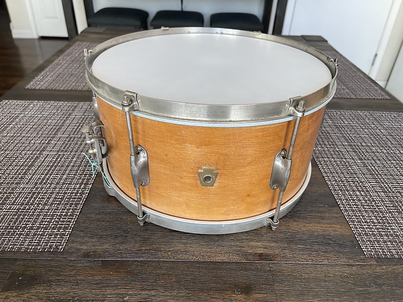 Vintage 1930’s WFL (Ludwig) 7”x14” Zephyr snare drum - | Reverb