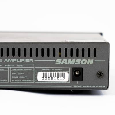 Samson Q5 Headphone Amp Amplifier 5 Channels Mono and Stereo | Reverb