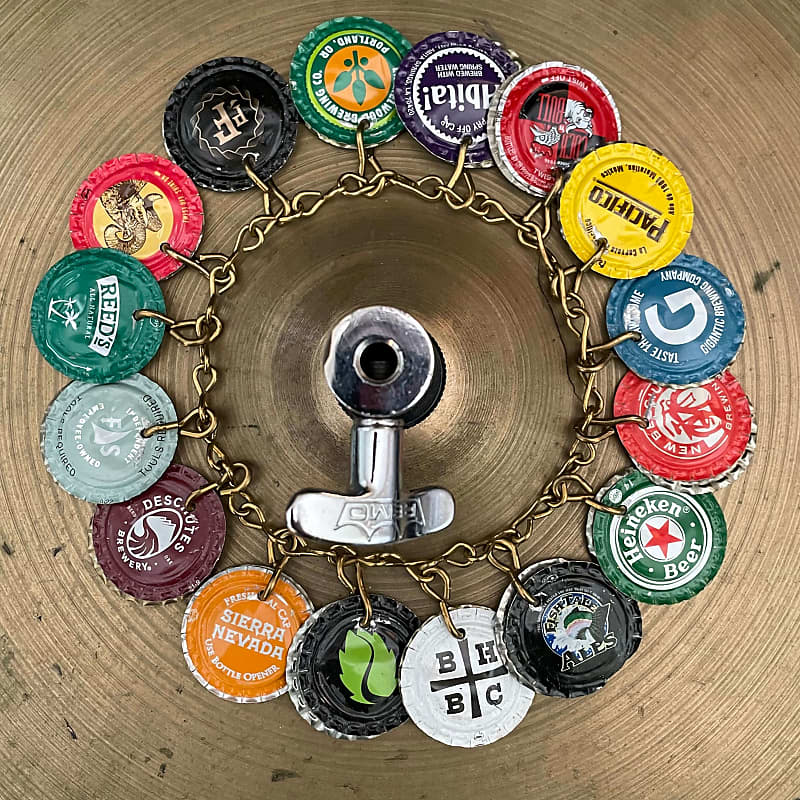 Upcycled Percussion - Bottle Cap Ching Ring - Hi Hat | Reverb