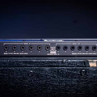 Rane SM26 Splitter Mixer Ex Steve Howe YES ASIA 1980s - Black | Reverb