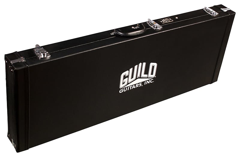 Guild Deluxe Electric Solid Body Guitar Case - Black | Reverb