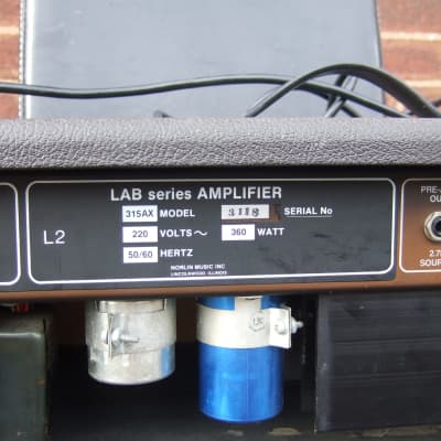 Lab Series L2 Amp Head 100w 1980S - BLACK | Reverb