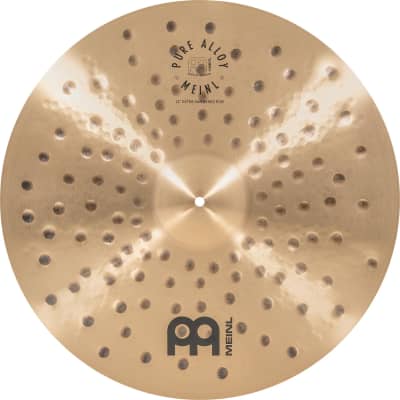 Meinl 22" Pure Alloy Extra Hammered Ride Cymbal | Reverb